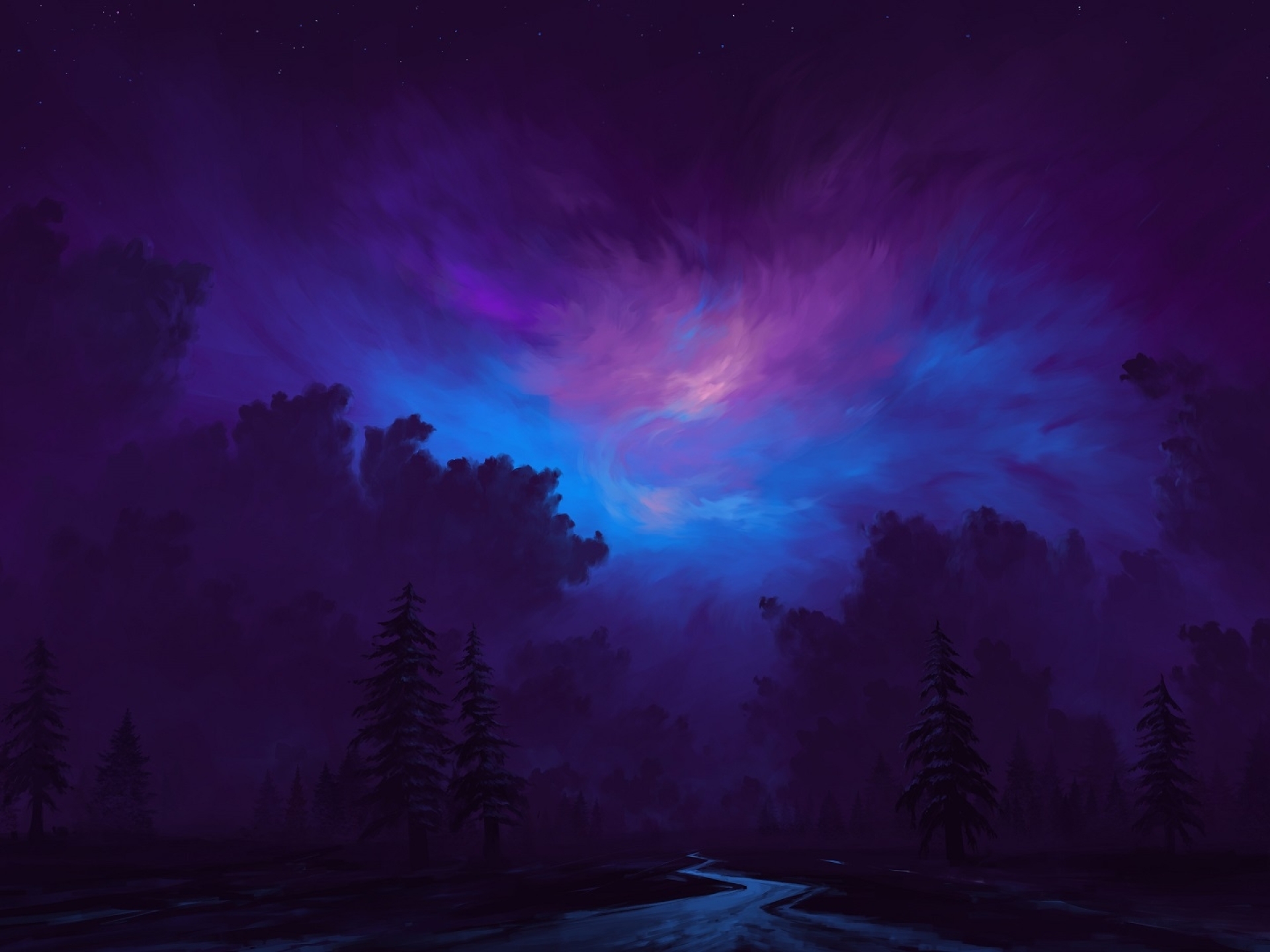1920x1440 Resolution Dreamy Night 1920x1440 Resolution Wallpaper ...