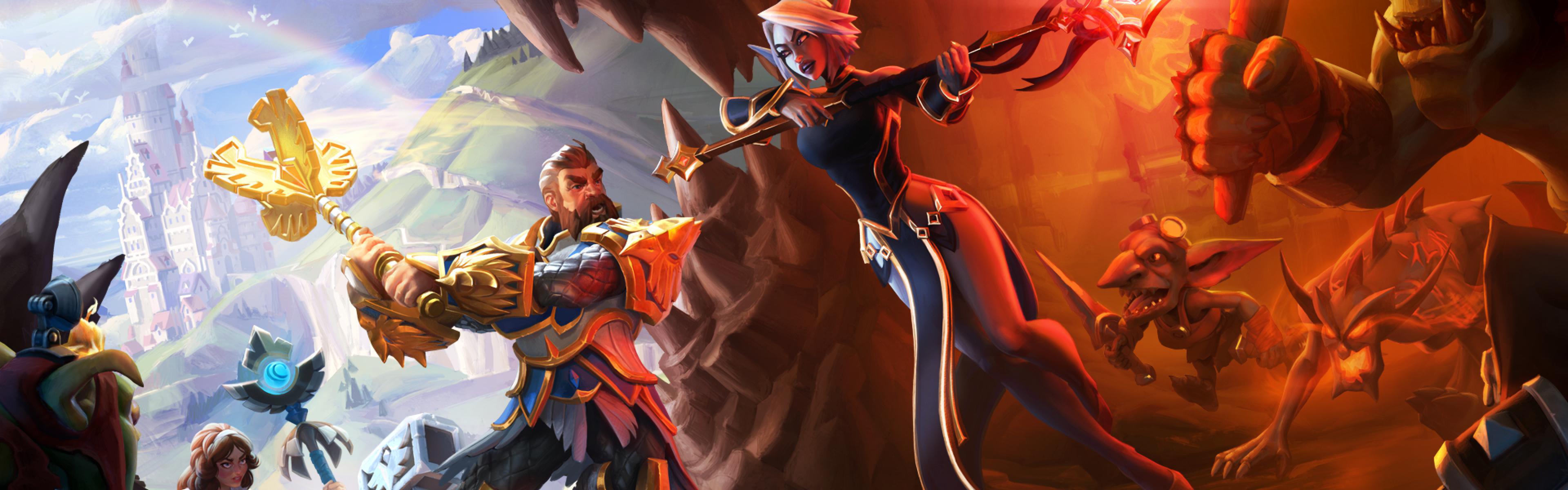 3840x1200 Resolution Dungeons 3 3840x1200 Resolution Wallpaper ...