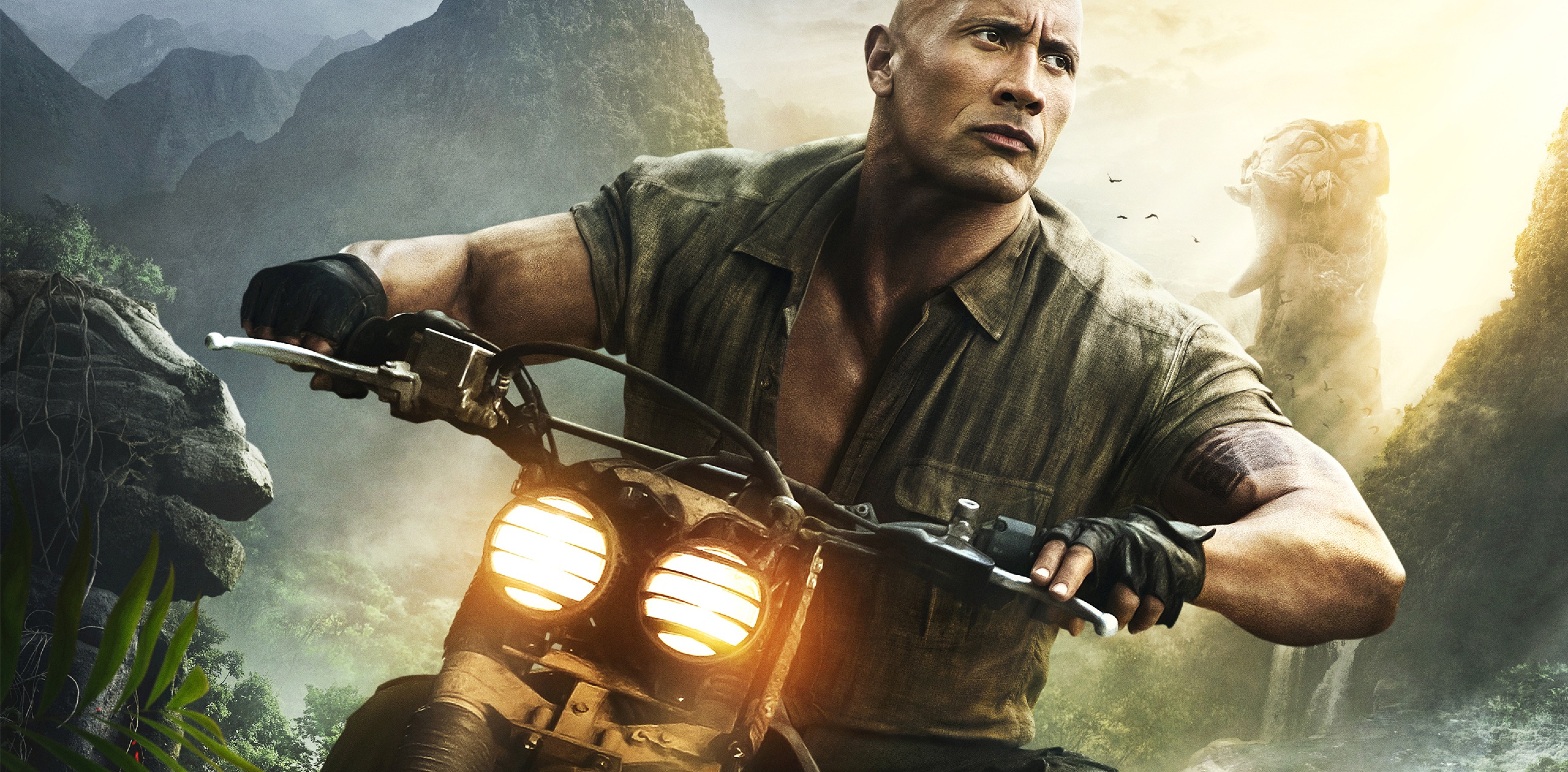 5120x2520 Resolution Dwayne Johnson AKA The Rock Jumanji Welcome to the ...