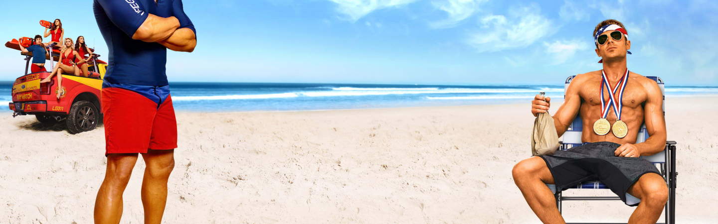 1440x450 Resolution Dwayne 'The Rock' Johnson And Zac Efron In Baywatch ...