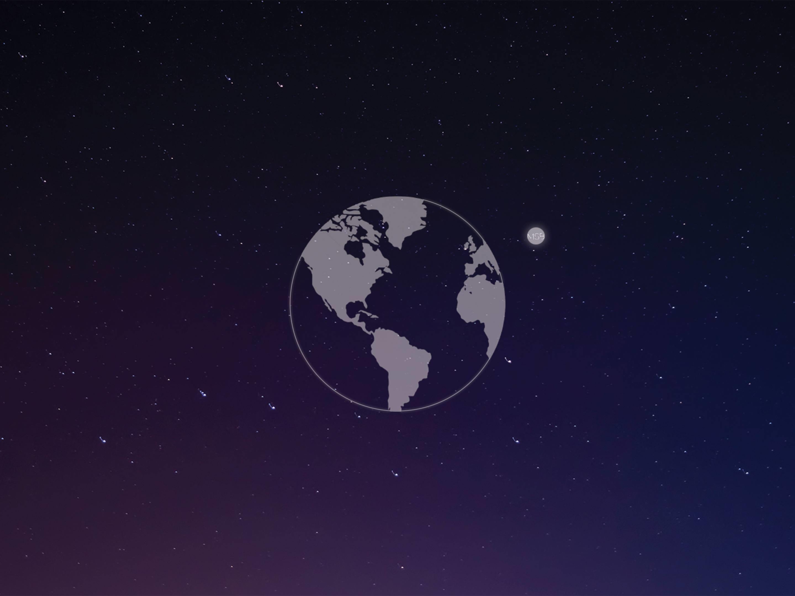 3200x2400 Resolution Earth & Moon Artistic Minimal 3200x2400 Resolution ...