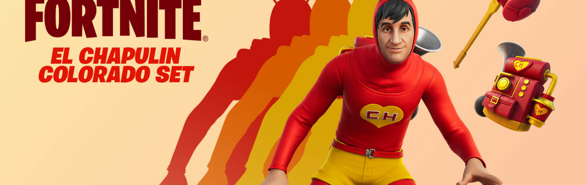 1900x600 El Chapulín Colorado Fortnite 1900x600 Resolution Wallpaper ...
