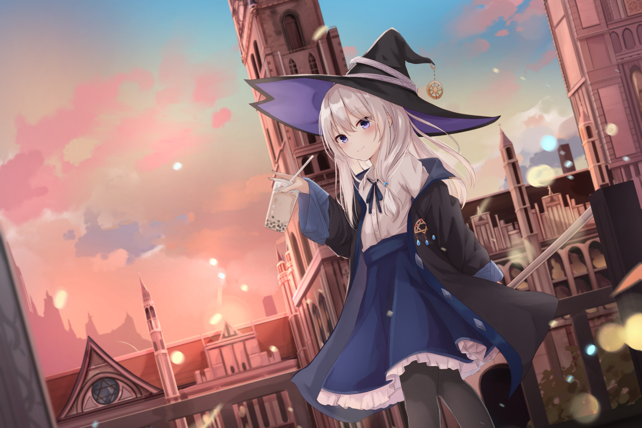 2560x1707 Resolution Elaina Anime 2560x1707 Resolution Wallpaper ...