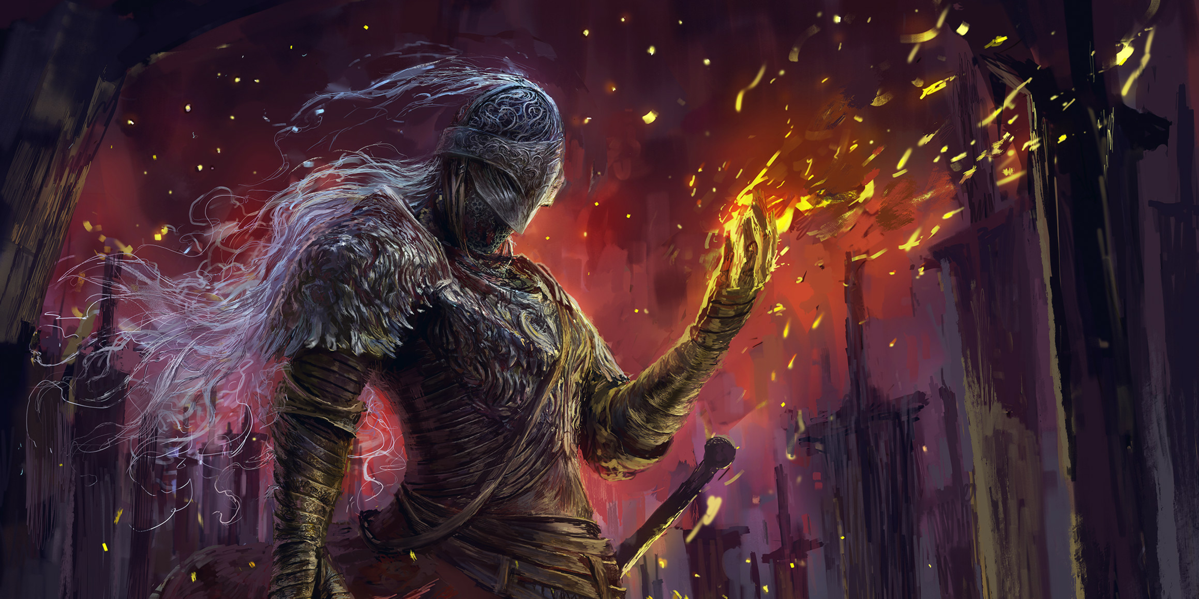 3840x1920 Elden Ring HD Gaming 2022 Art 3840x1920 Resolution Wallpaper ...