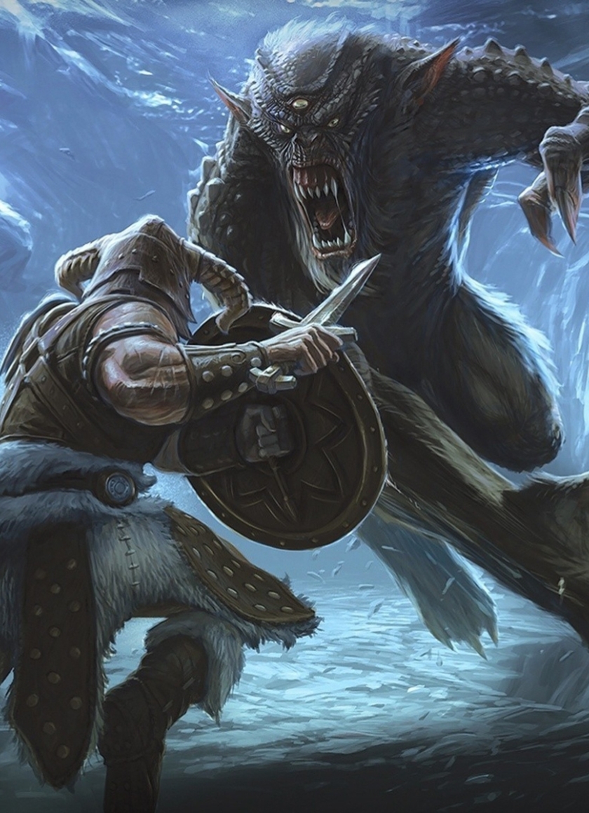840x1160 Resolution elder scrolls 5, skyrim, battle 840x1160 Resolution ...