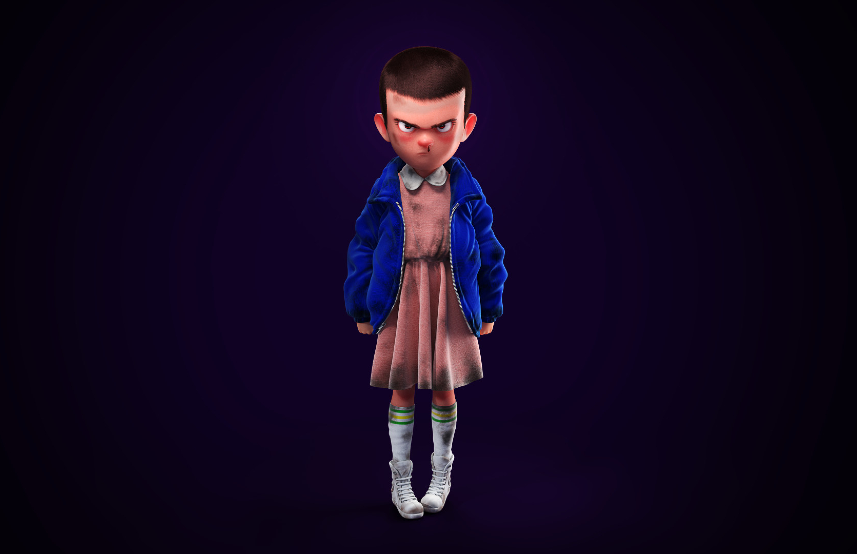 3456x2234 Resolution Eleven Stranger Things Art 3456x2234 Resolution ...