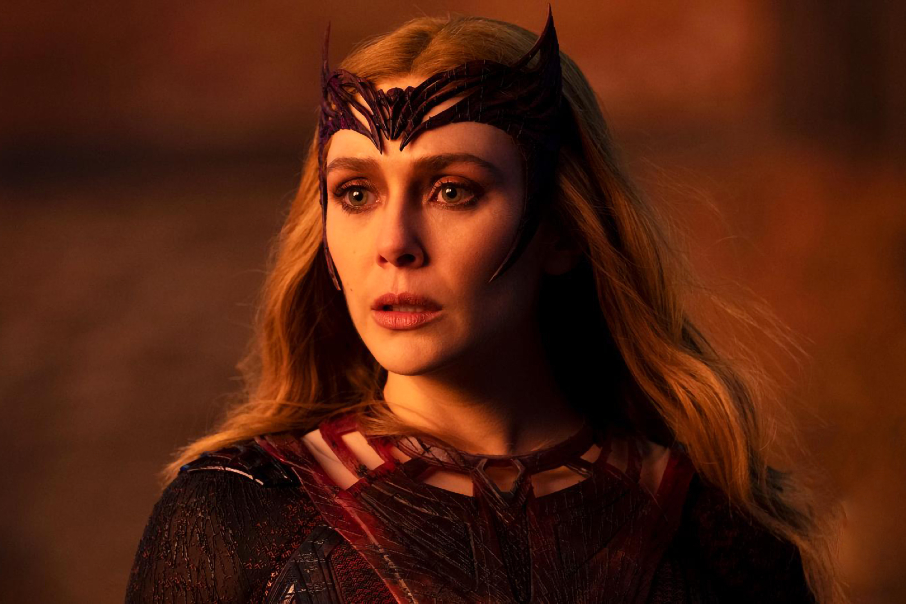 3840x2560 Resolution Elizabeth Olsen as Wanda Doctor Strange 2 ...