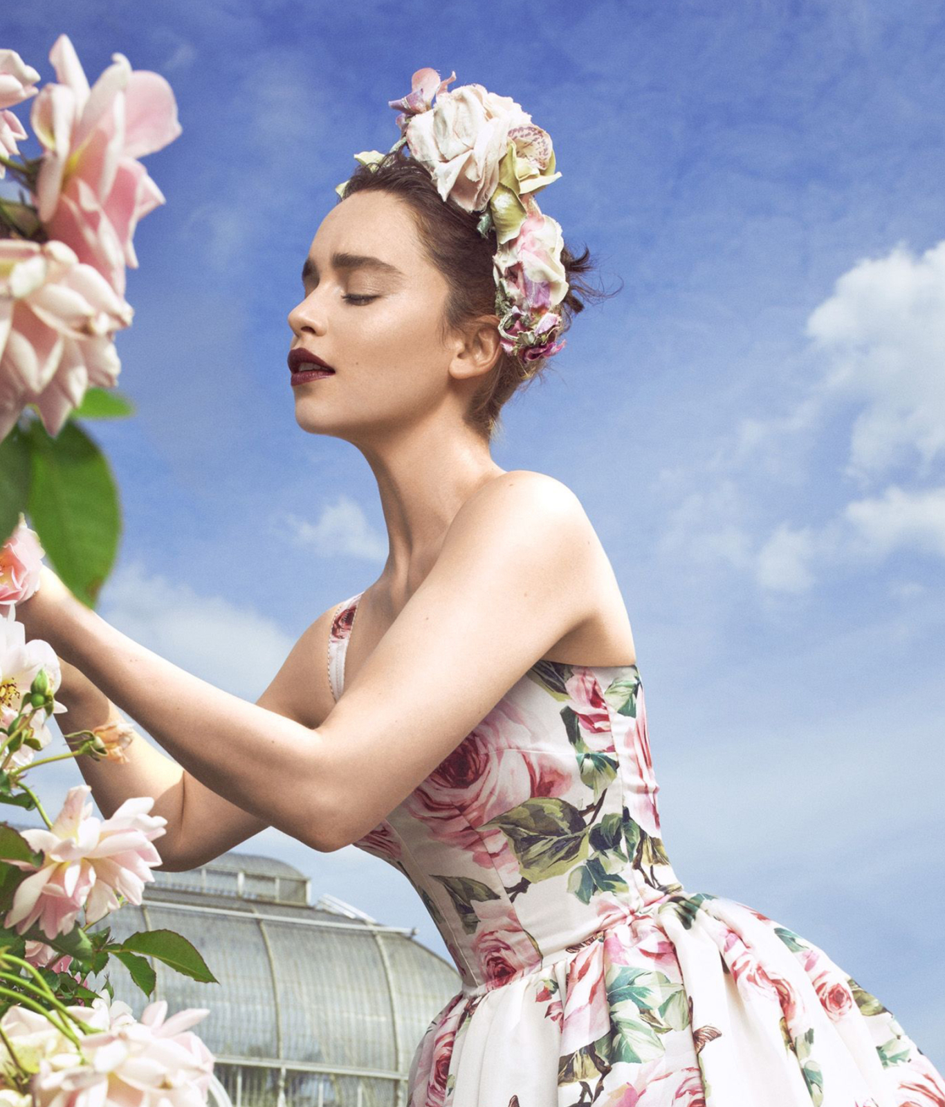 1366x1600 Resolution Emilia Clarke Harper Bazaar Photoshoot 2017 ...