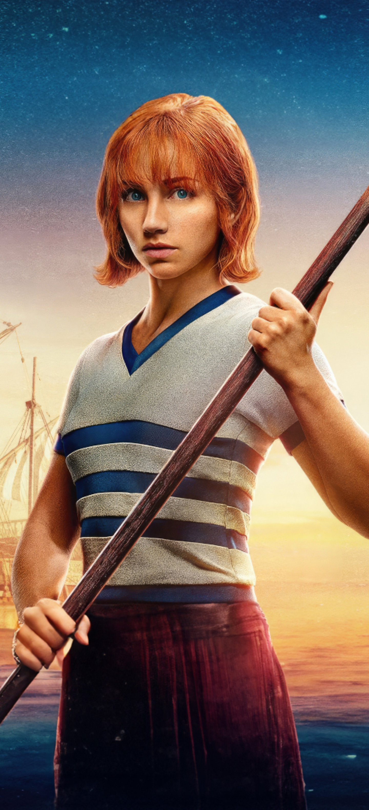 1440x3160 Resolution Emily Rudd HD One Piece Nami 1440x3160 Resolution ...