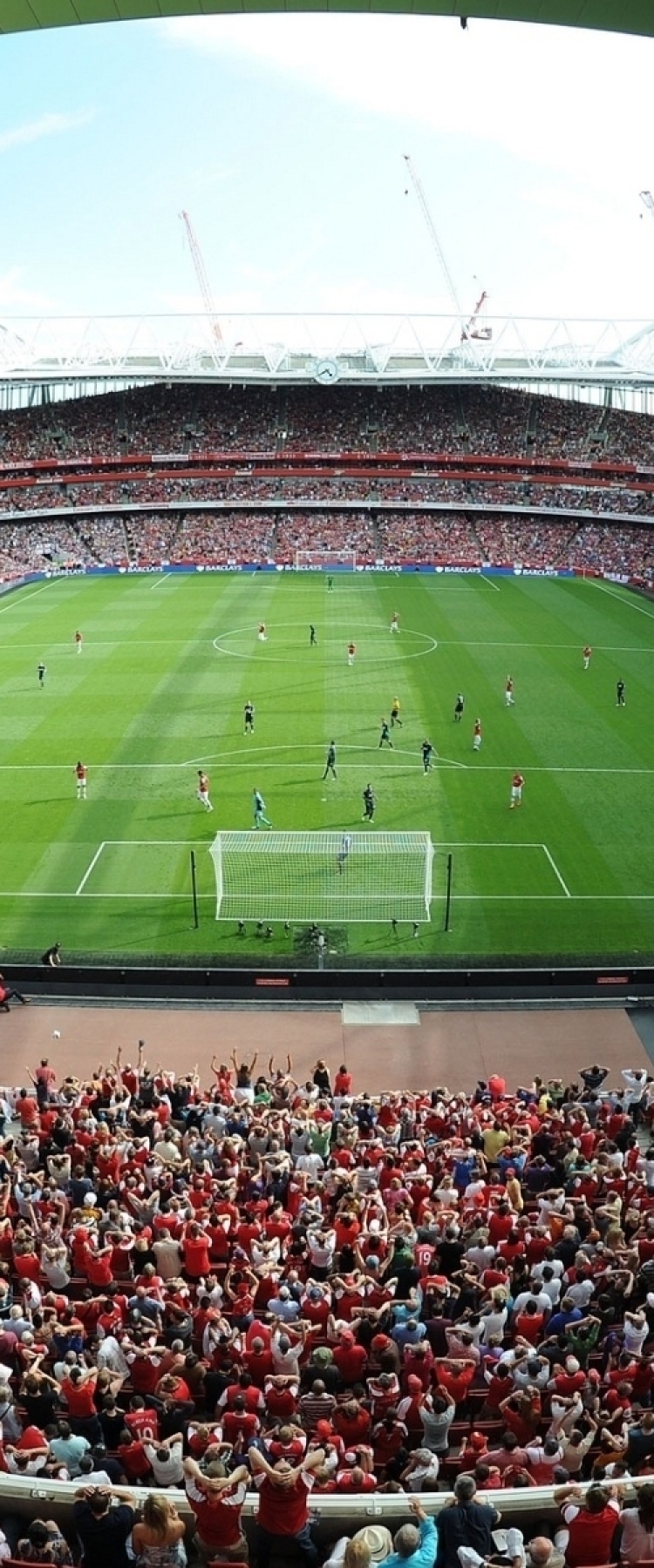 750x1800 Resolution emirates stadium, stadium, emirates 750x1800 ...