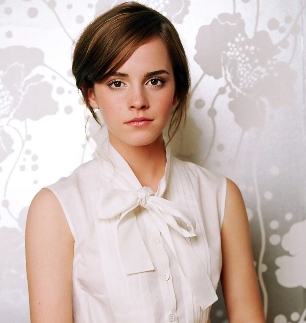 1024x1080 Resolution Emma Watson In White Dress 1024x1080 Resolution ...