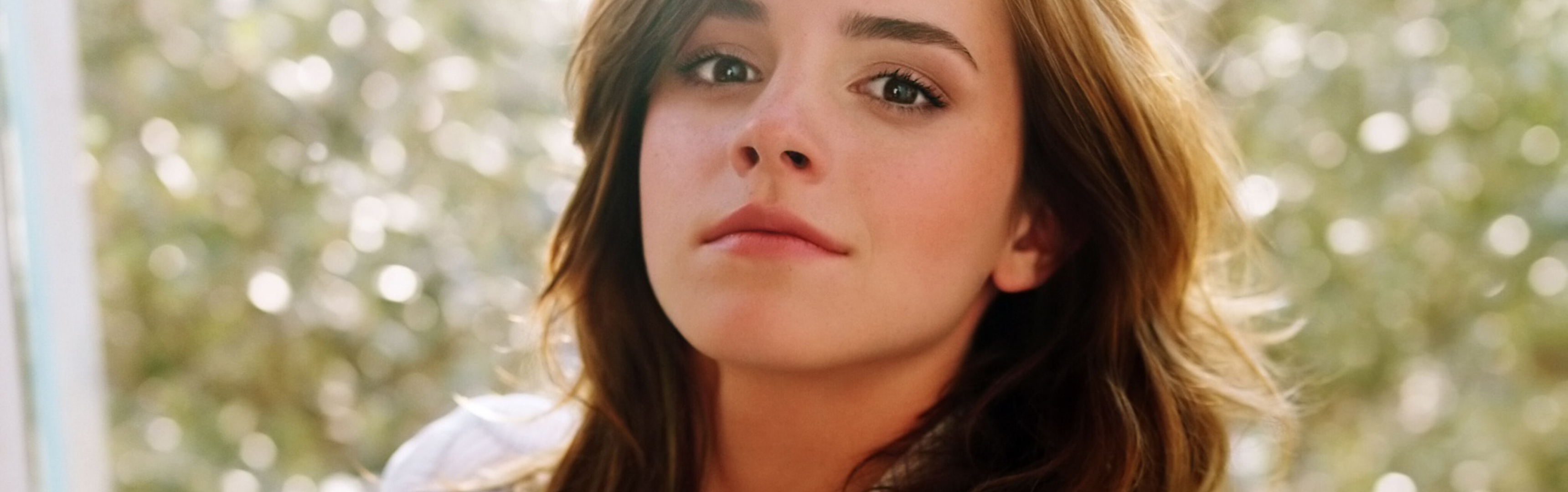 3440x1080 Emma Watson In White Jacket 3440x1080 Resolution Wallpaper ...