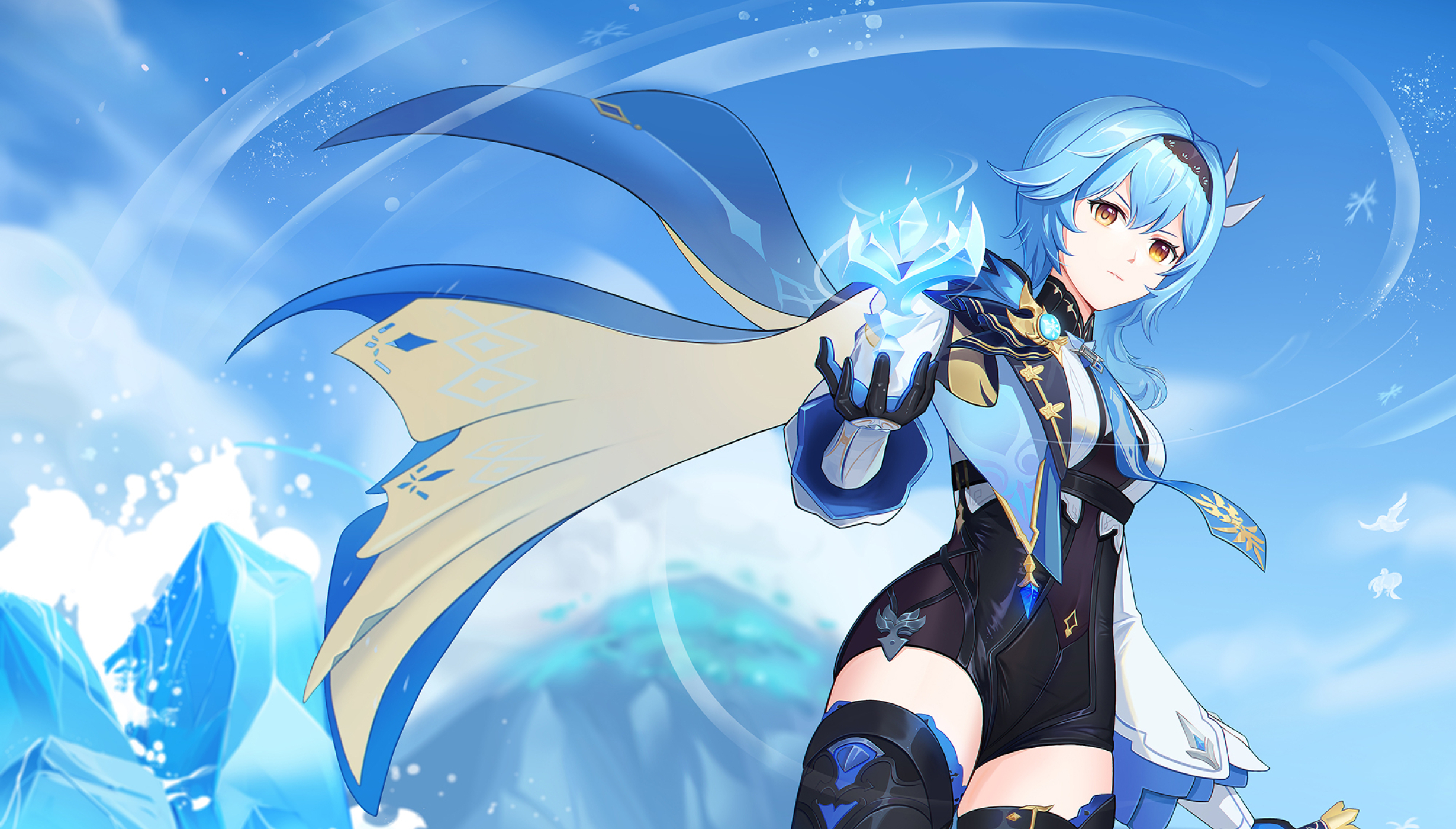 2460x1400 Resolution Eula HD Art Genshin Impact 2460x1400 Resolution ...