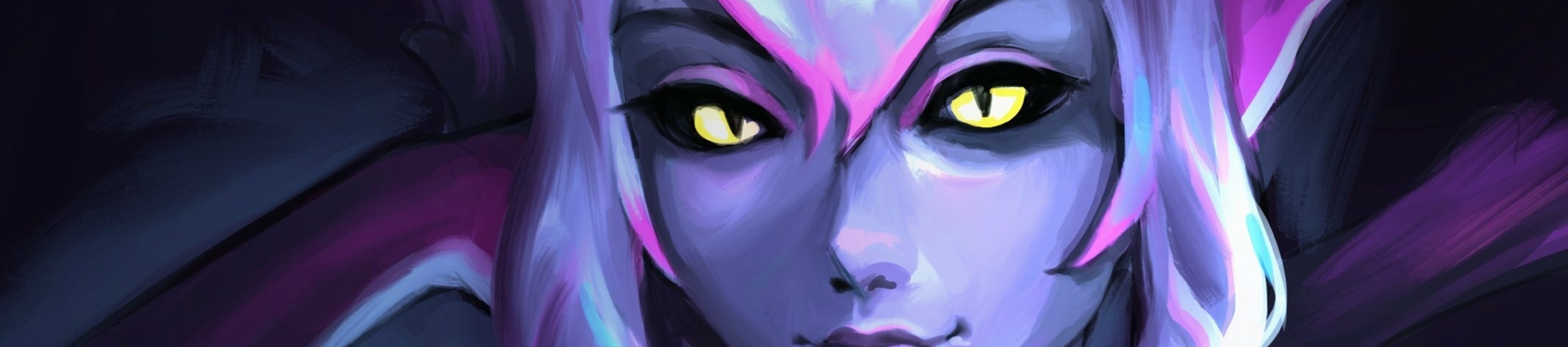 4880x1080 Evelynn League Of Legends Illustration Art 4880x1080 ...