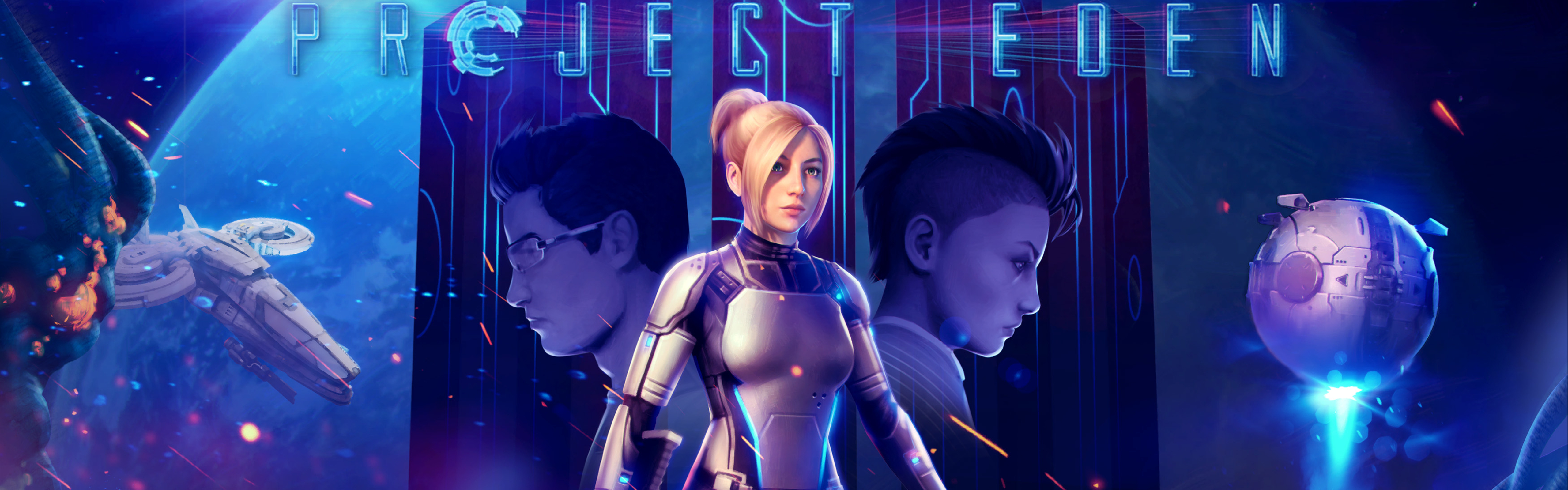 5120x1600 Resolution Everreach Project Eden Poster 5120x1600 Resolution ...