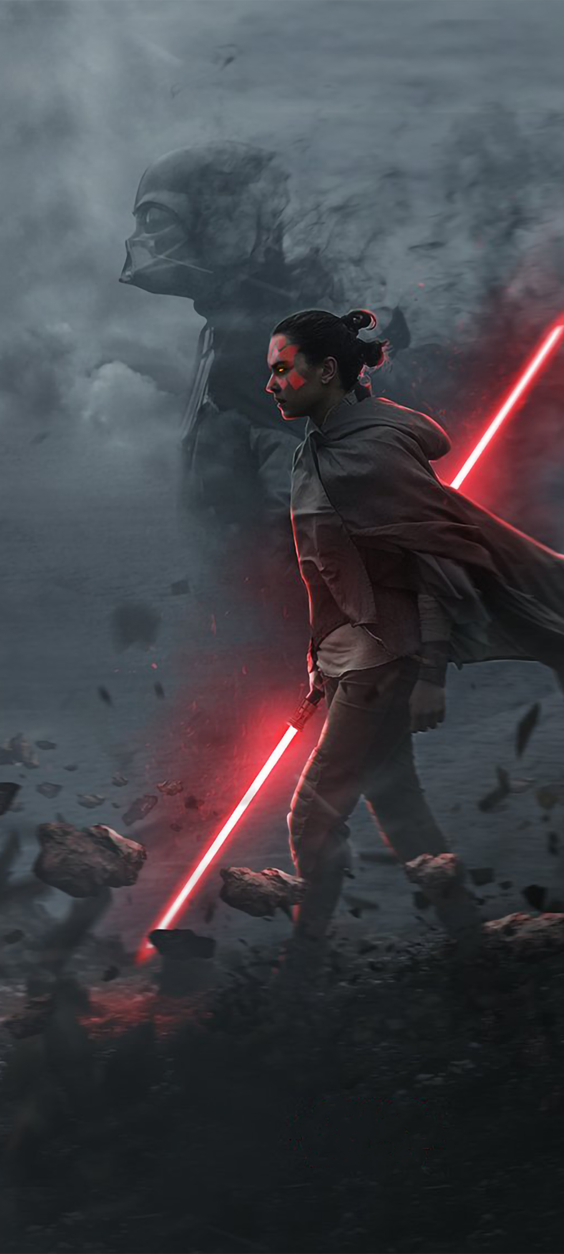 1840x4089 Resolution Evil Dark Reys New Folding Lightsaber 1840x4089 ...
