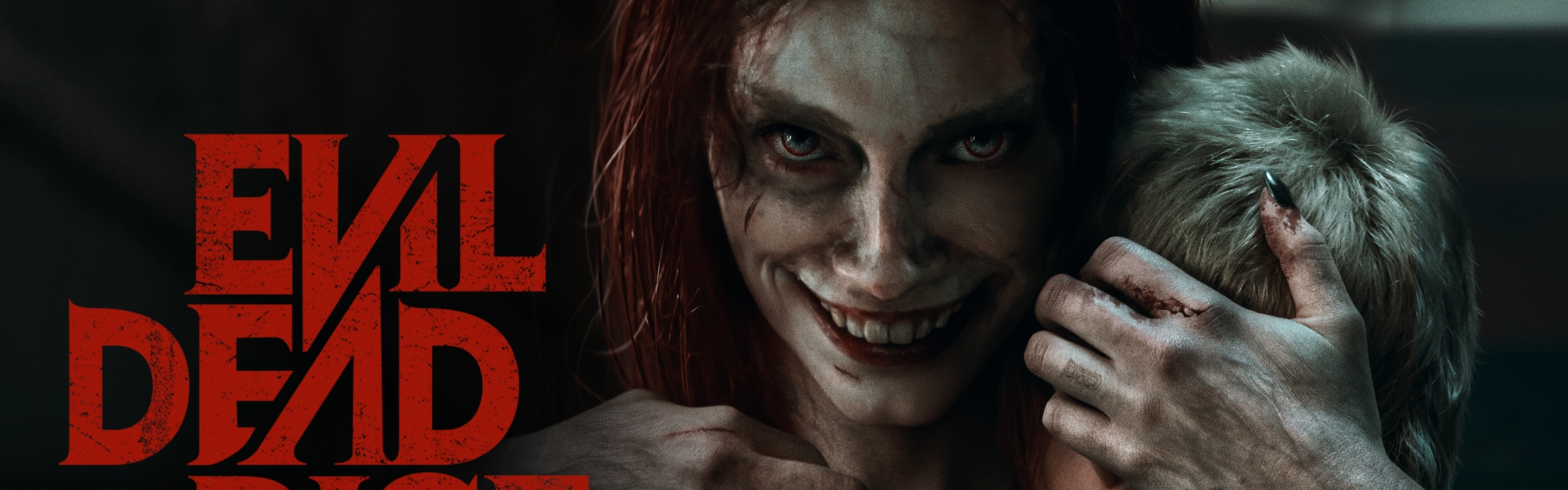3840x1200 Resolution Evil Dead Rise 4k Movie Poster 2023 3840x1200 ...