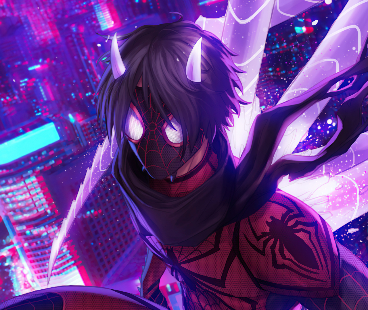 1280x1080 Resolution Evil Spider-Man Comic Art 1280x1080 Resolution ...