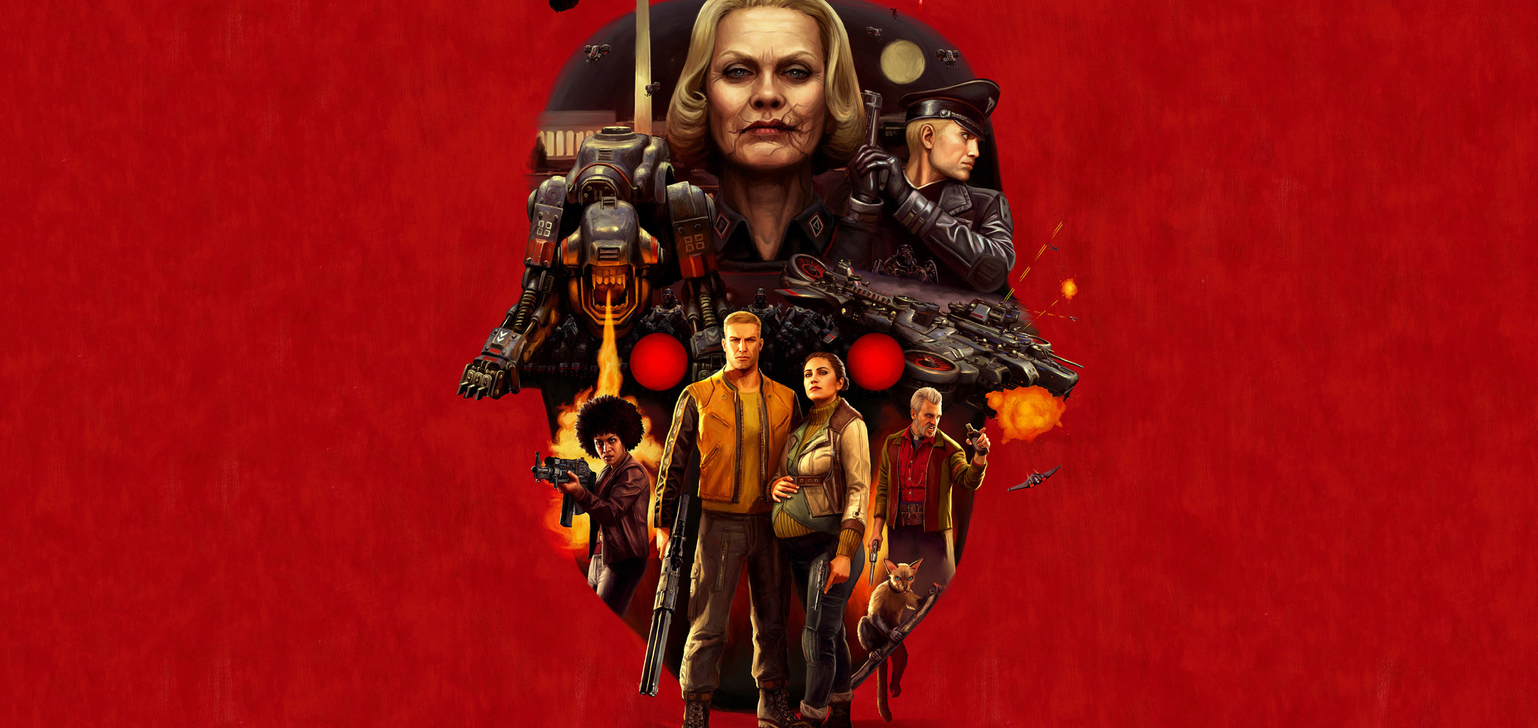 3040x1440 Resolution Face Of Death Wolfenstein II 3040x1440 Resolution ...