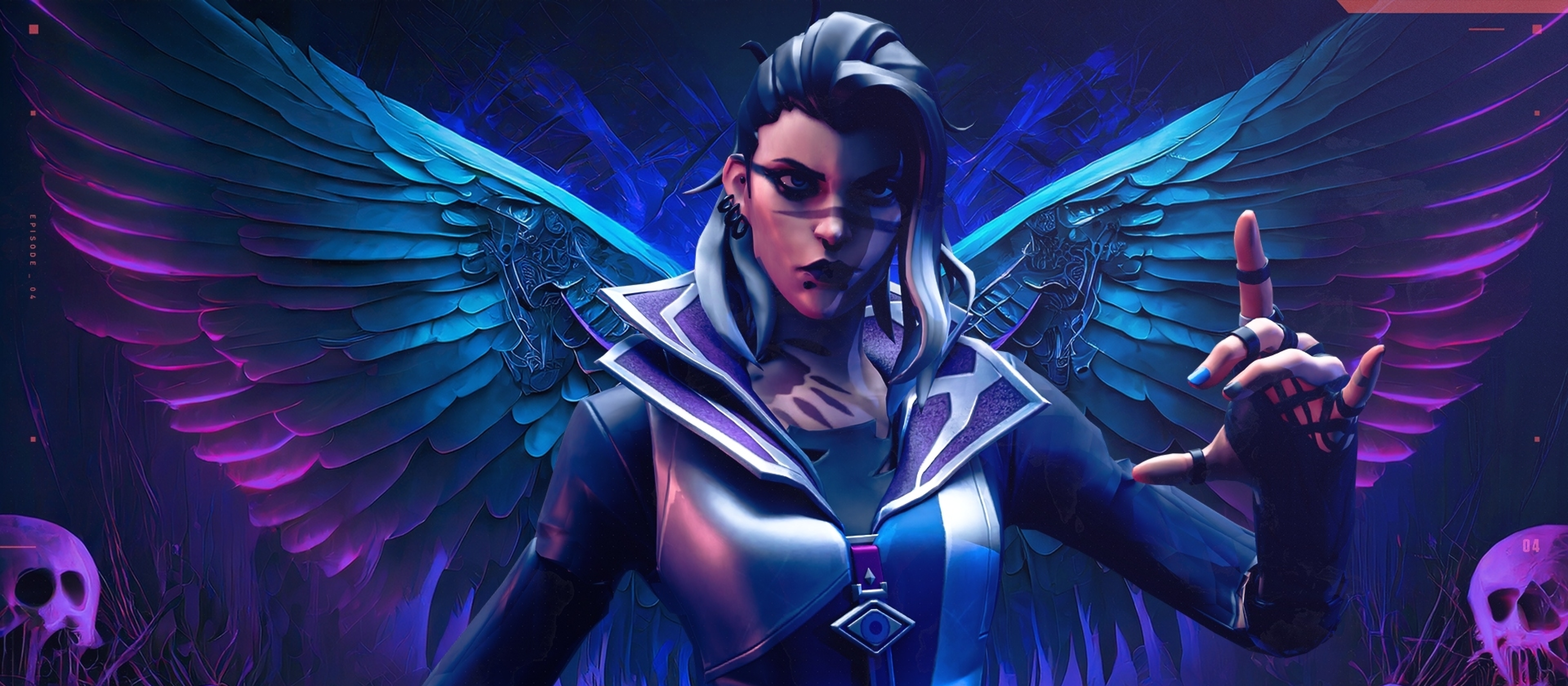 5600x2450 Resolution Fade Valorant Gaming Character Digital Art ...
