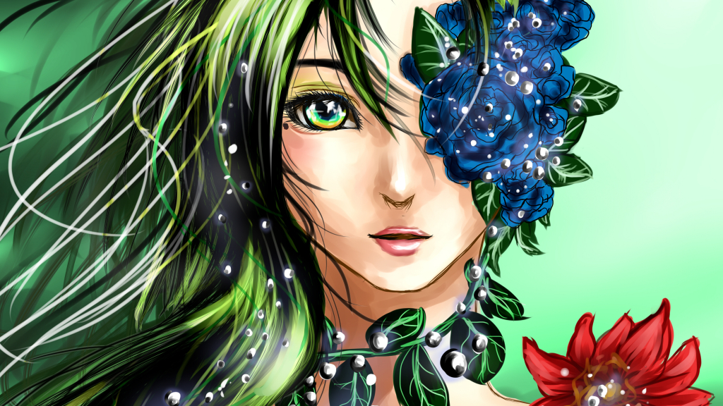 1024x576 fairy, girl, art 1024x576 Resolution Wallpaper, HD Anime 4K ...