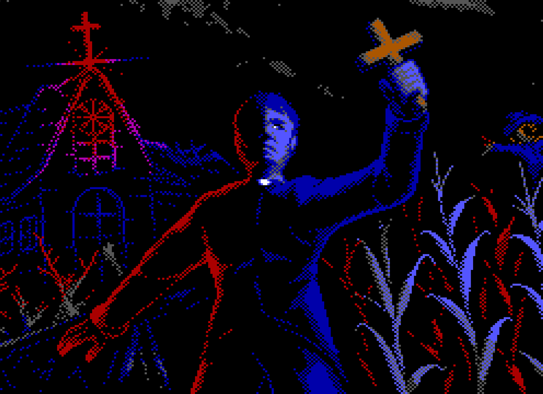1809x1313 FAITH The Unholy Trinity Pixel Art 1809x1313 Resolution ...