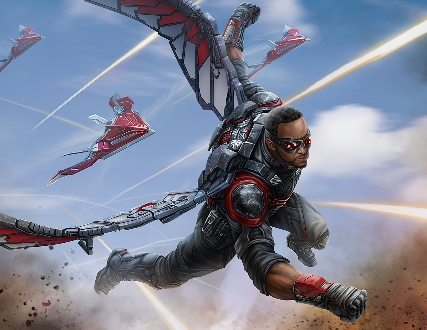 1359x1050 Resolution Falcon Fan Art 1359x1050 Resolution Wallpaper ...