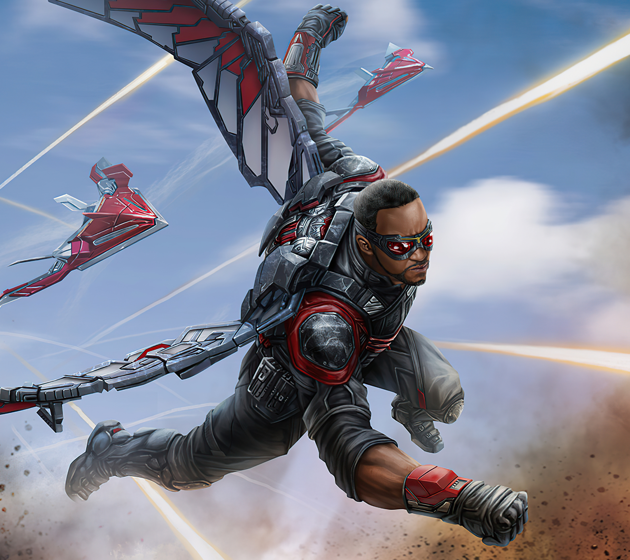 2160x1920 Falcon Fan Art 2160x1920 Resolution Wallpaper, HD Superheroes ...