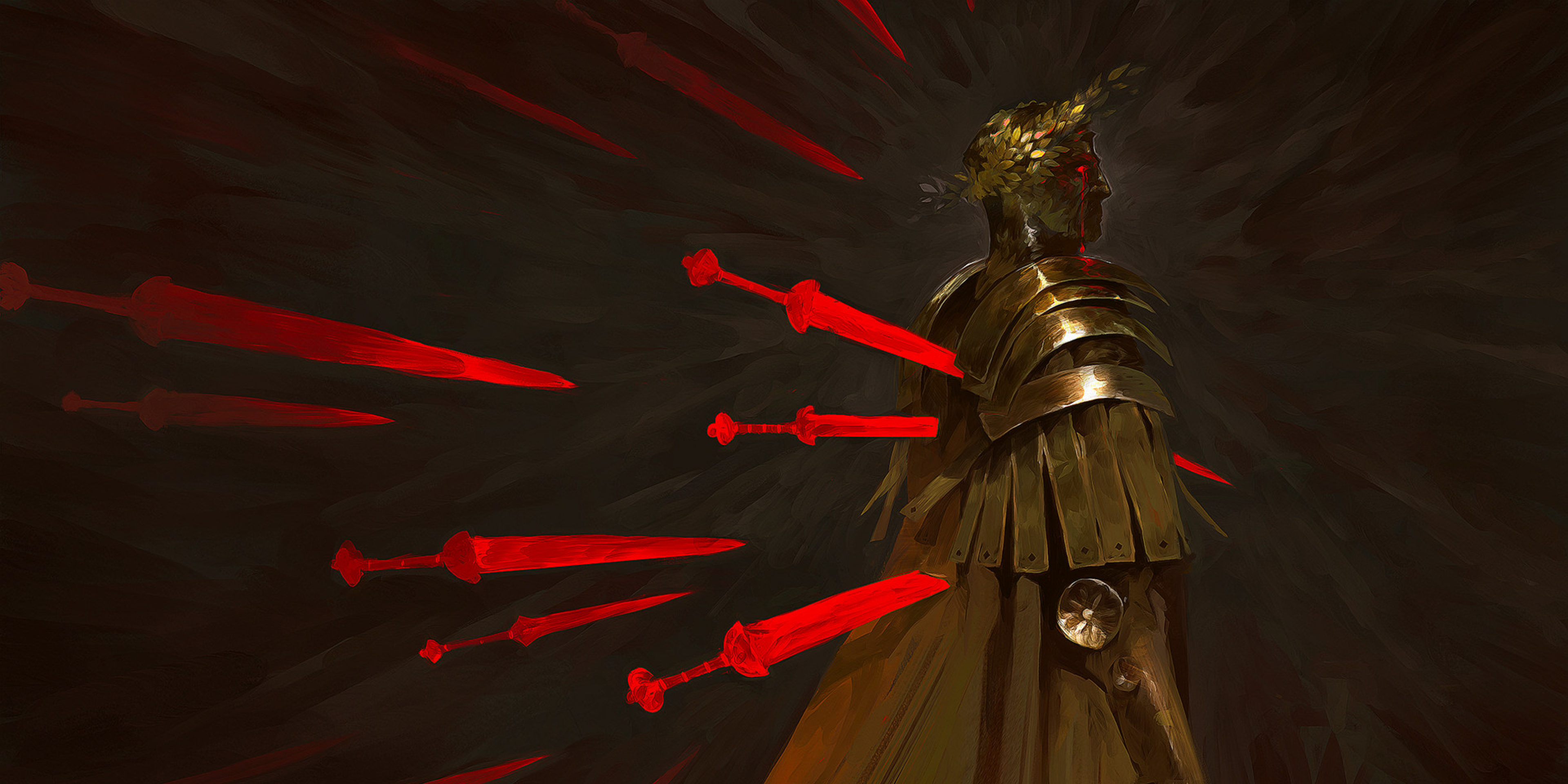 3840x1920 Fall of the Emperor HD Knight 3840x1920 Resolution Wallpaper ...
