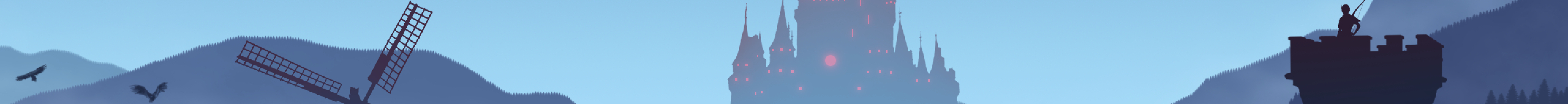 7680x512 Resolution Fantasy Castle HD Blue Night 7680x512 Resolution ...