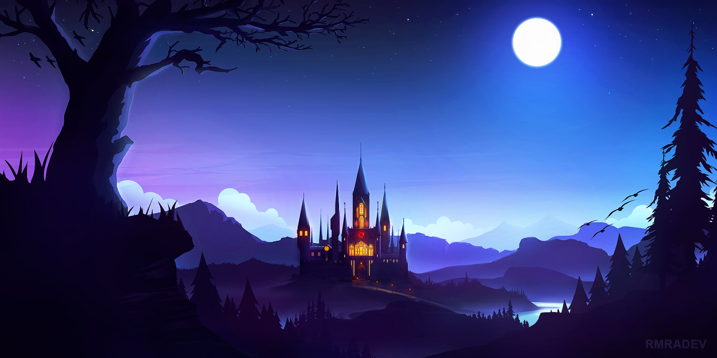 1440x720 Resolution Fantasy Castle HD 1440x720 Resolution Wallpaper ...