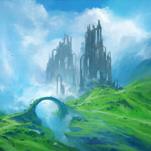 300x300 Resolution Fantasy Landscape HD Digital Art 300x300 Resolution ...