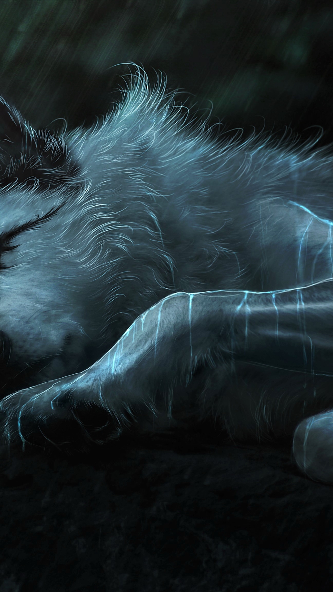 1082x1920 Resolution Fantasy Wolf Painting 1082x1920 Resolution ...