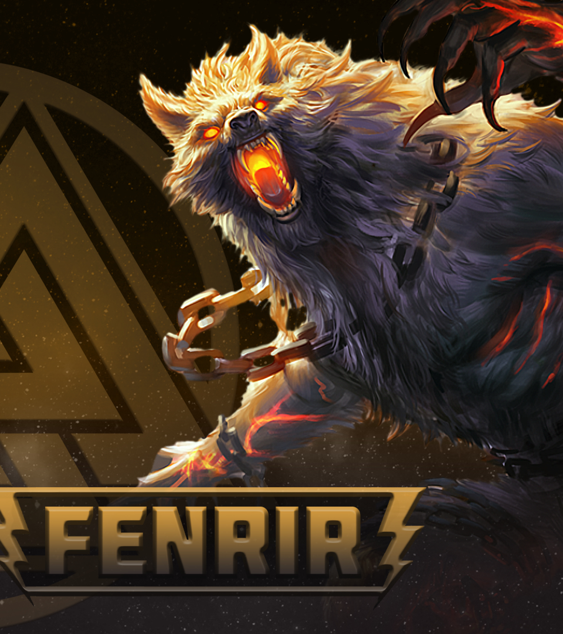 1920x2160 Resolution Fenrir in Smite 1920x2160 Resolution Wallpaper ...