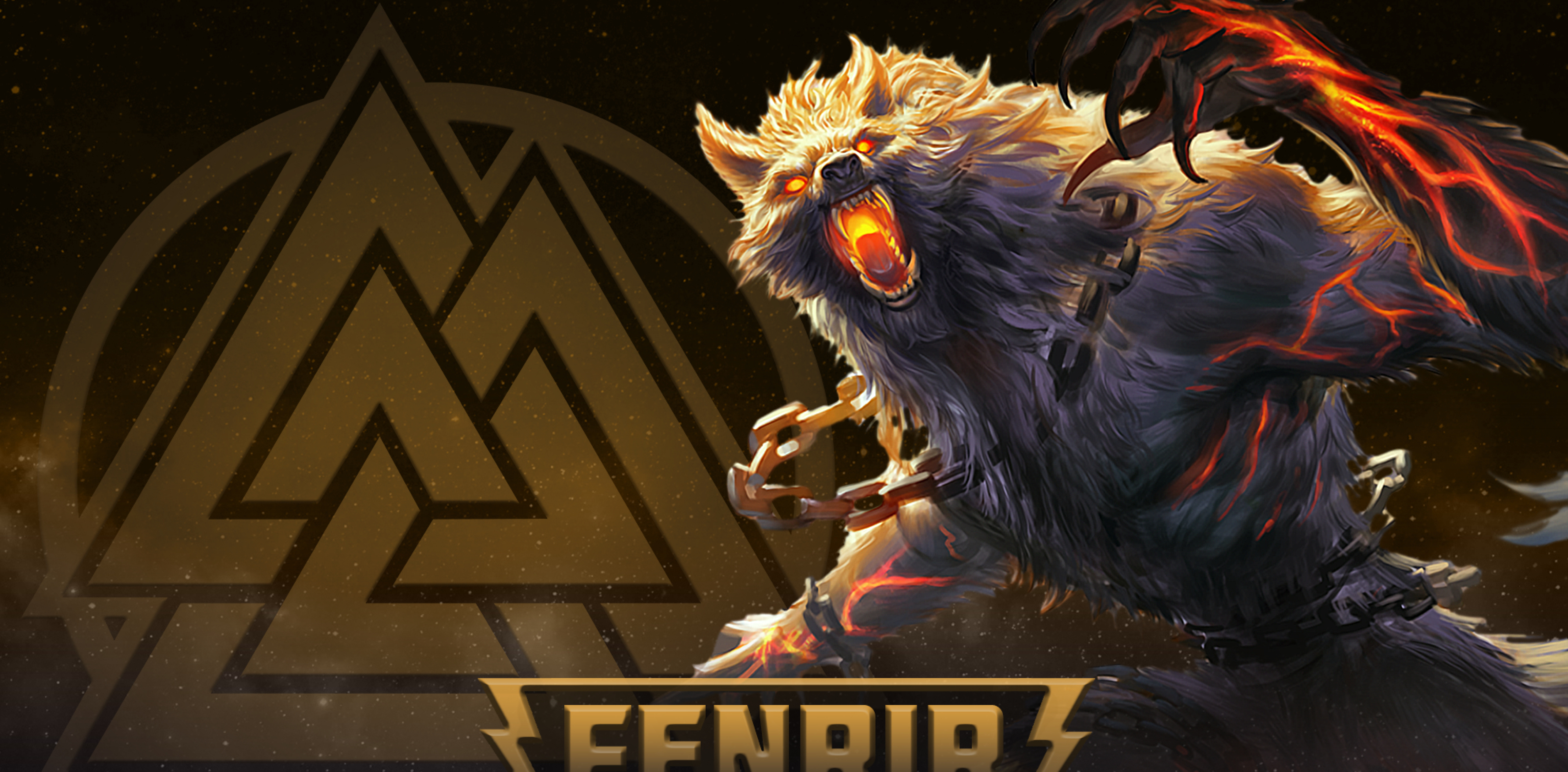 5120x2520 Resolution Fenrir in Smite 5120x2520 Resolution Wallpaper ...