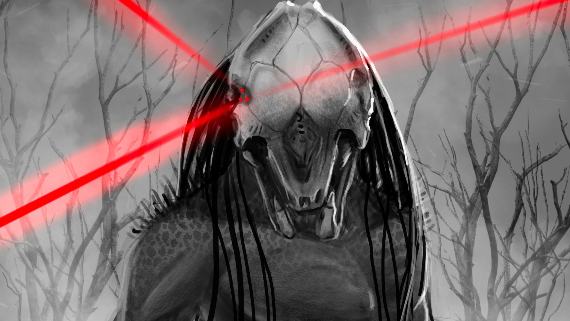 1920x1082 Resolution Feral Predator Fan Art 1920x1082 Resolution ...