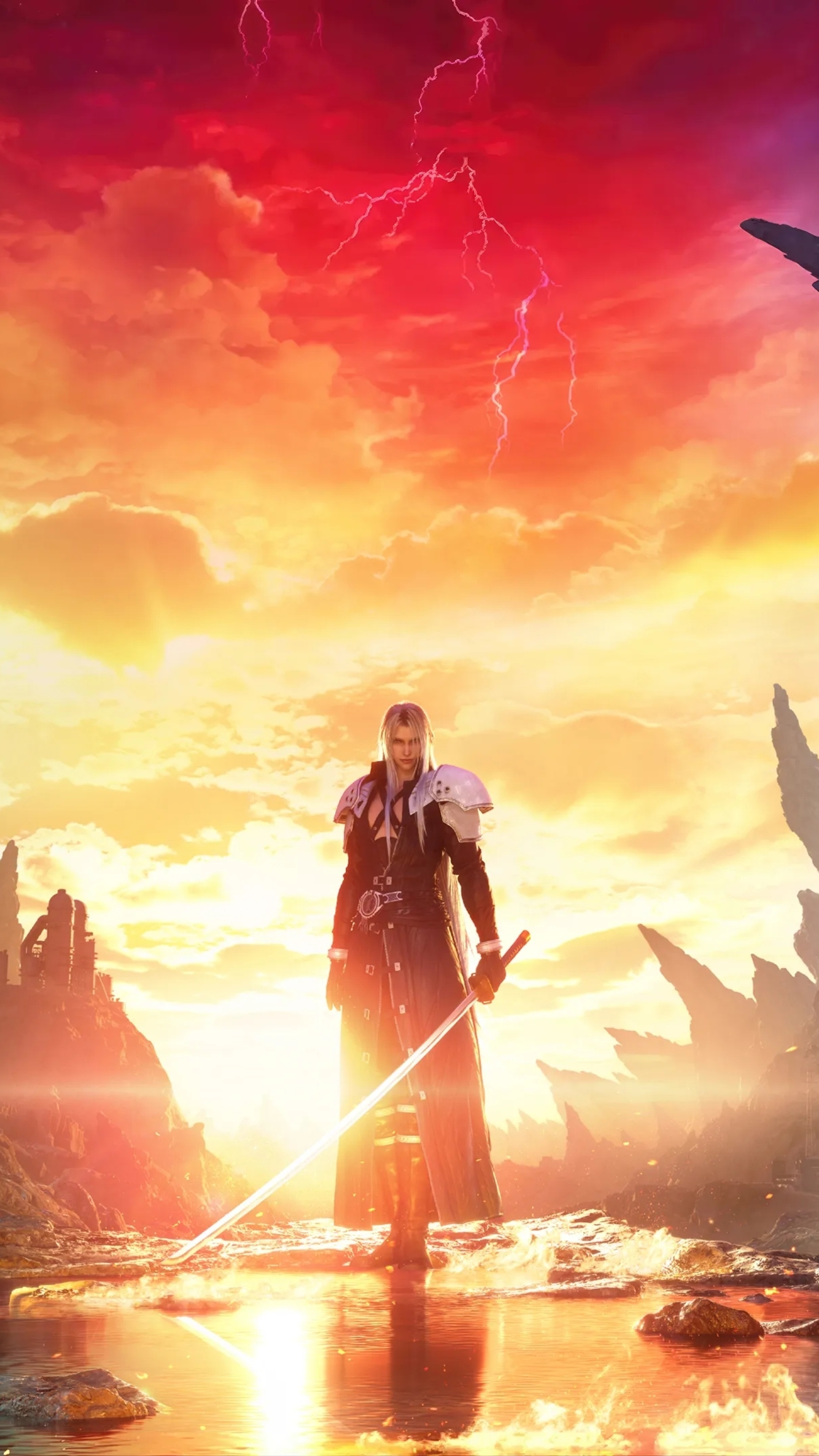 2160x3840 Resolution Final Fantasy 7 Rebirth Cloud Strife Sony Xperia X ...