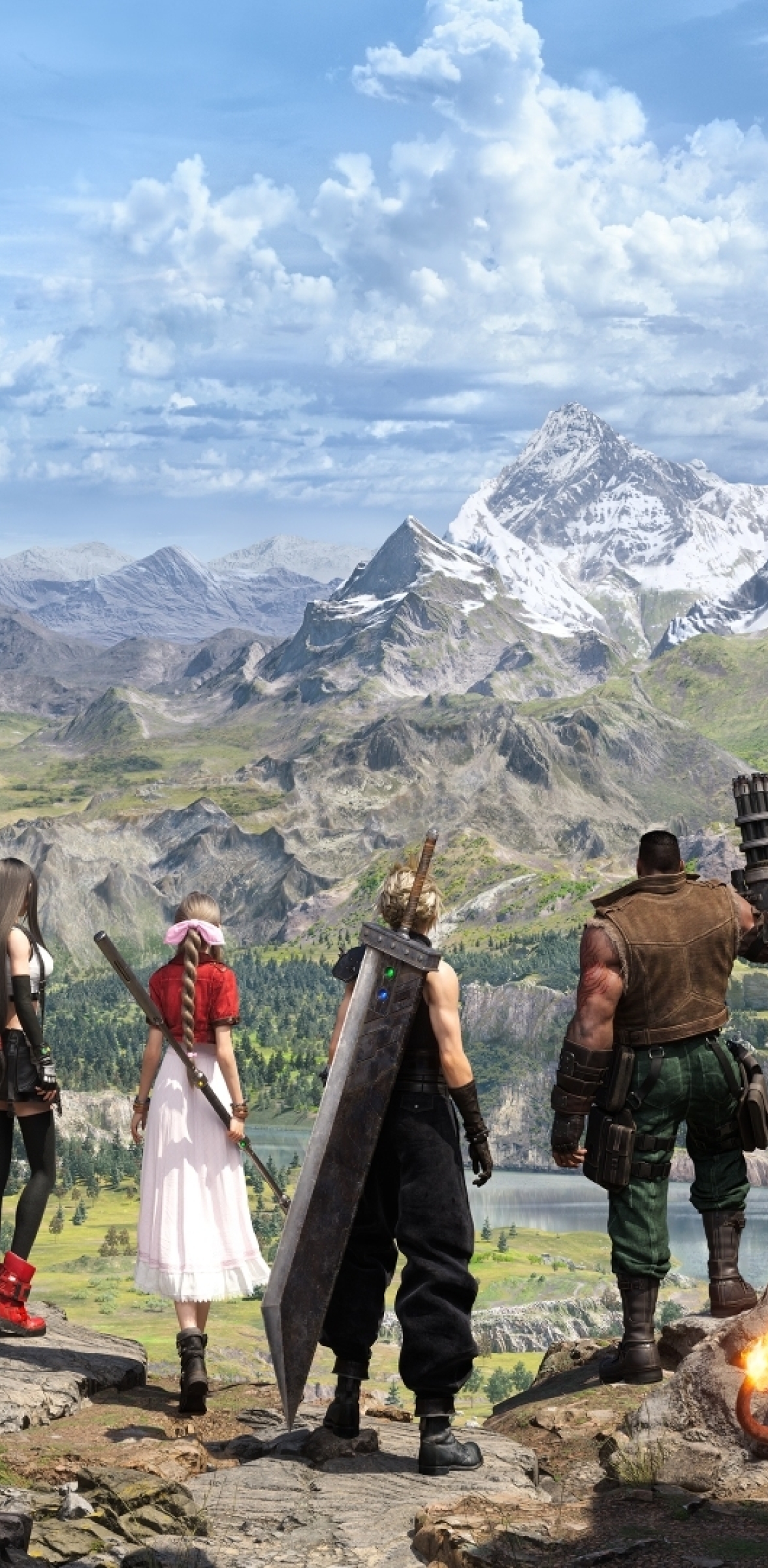 1176x2400 Resolution Final Fantasy VII Rebirth Key Art 1176x2400 ...