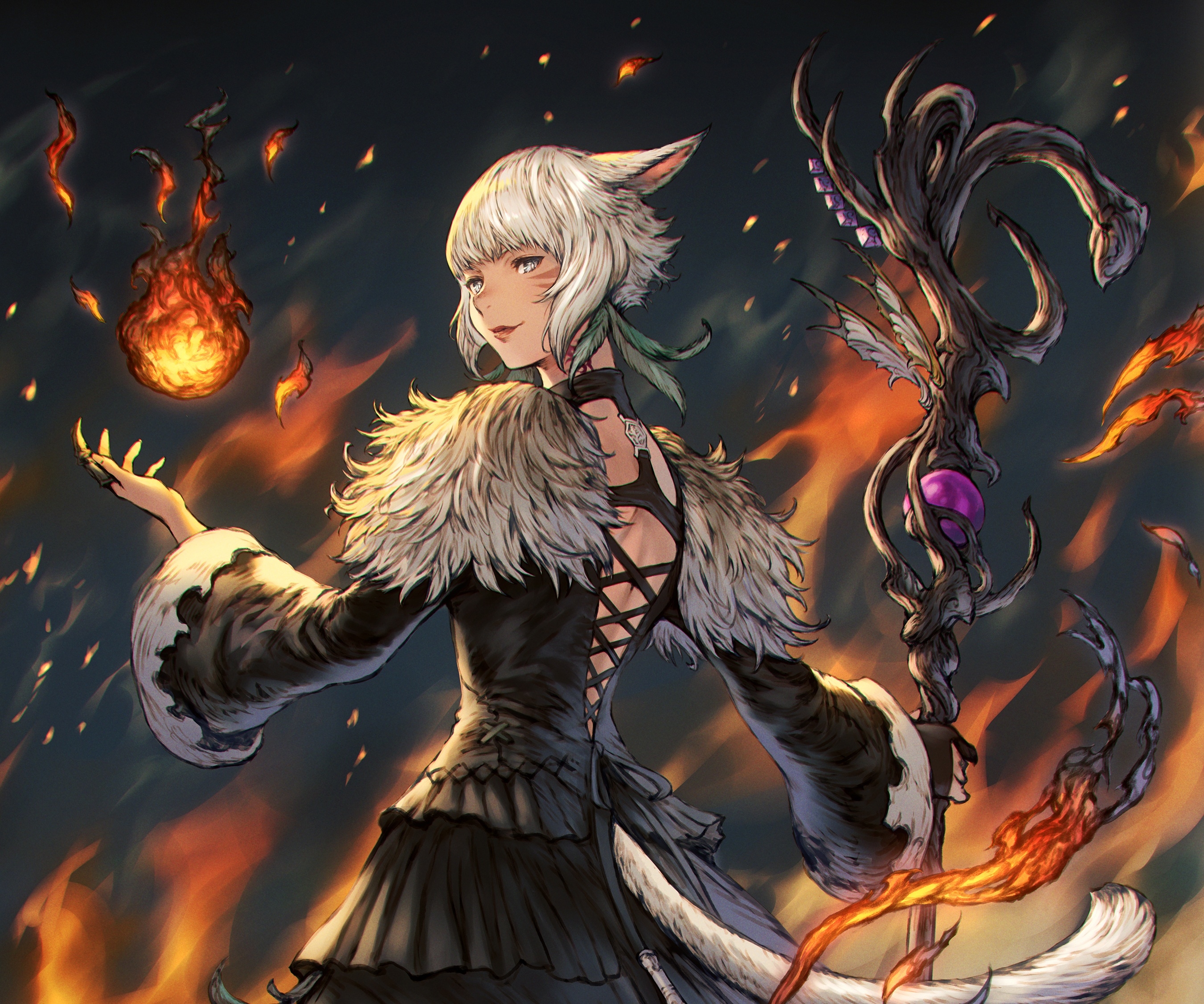 9840x9160 Resolution Final Fantasy XIV Y'shtola Rhul 9840x9160 ...