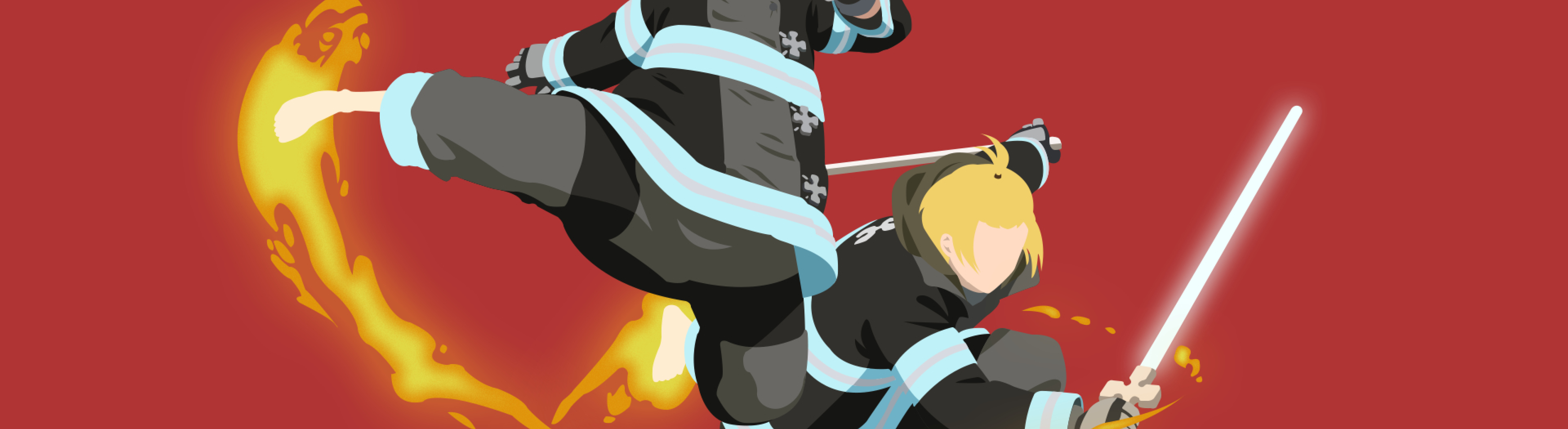 5120x1400 Resolution Fire Force Anime 5120x1400 Resolution Wallpaper ...