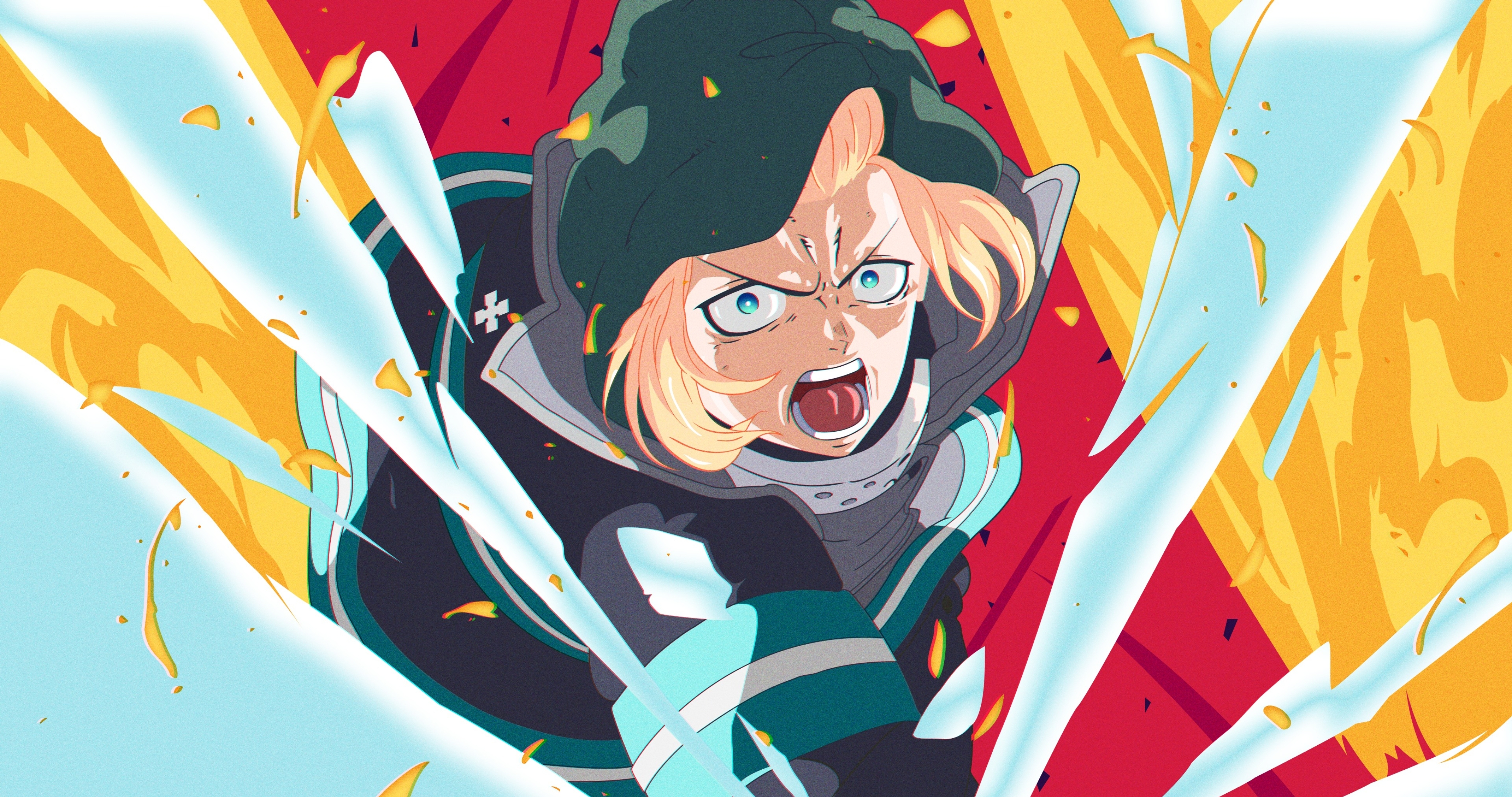 4096x2160 Fire Force HD Arthur Boyle 4096x2160 Resolution Wallpaper, HD ...