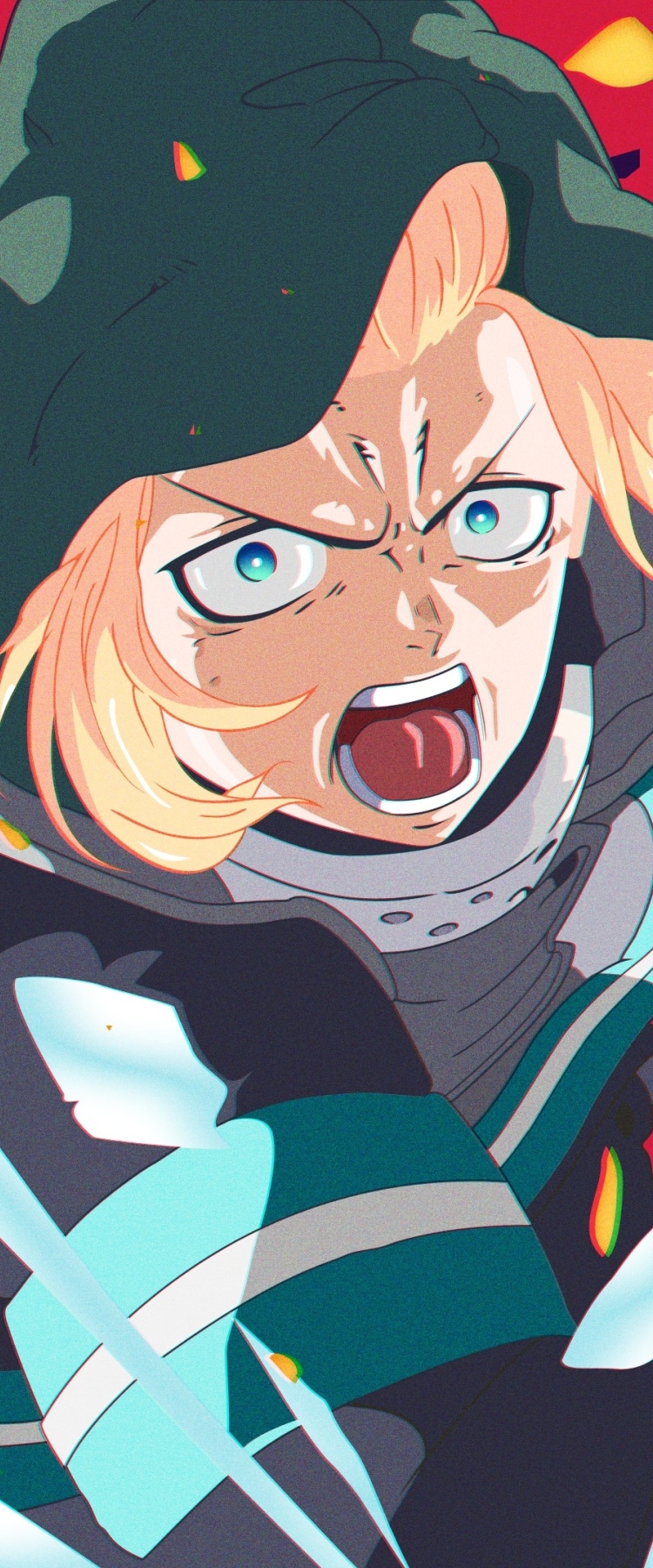 750x1800 Fire Force HD Arthur Boyle 750x1800 Resolution Wallpaper, HD ...