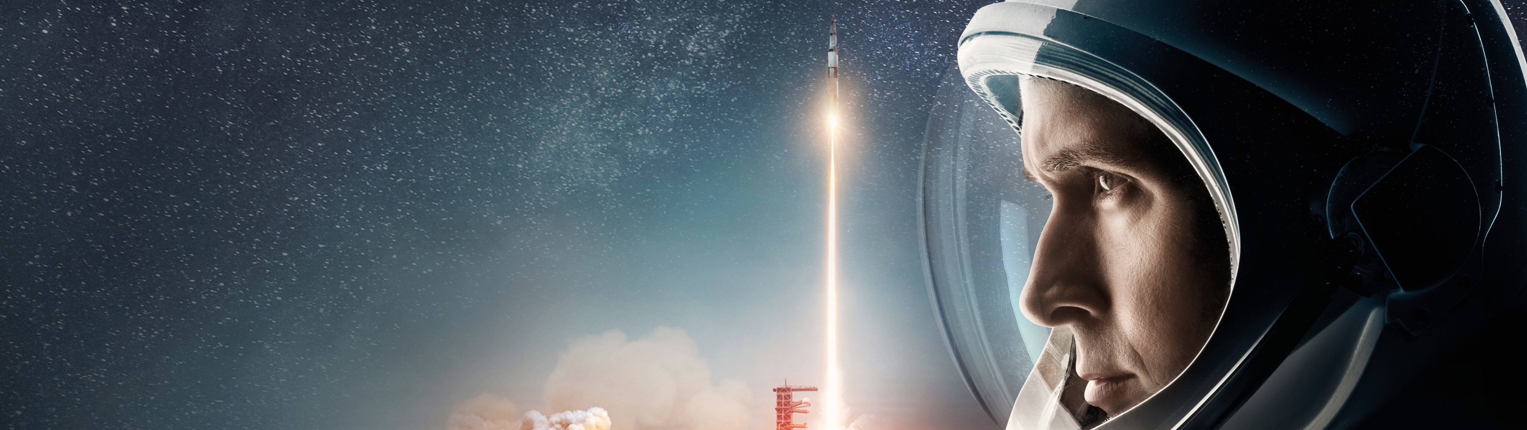 5120x1444 Resolution First Man Movie Official Poster 2018 5120x1444 ...