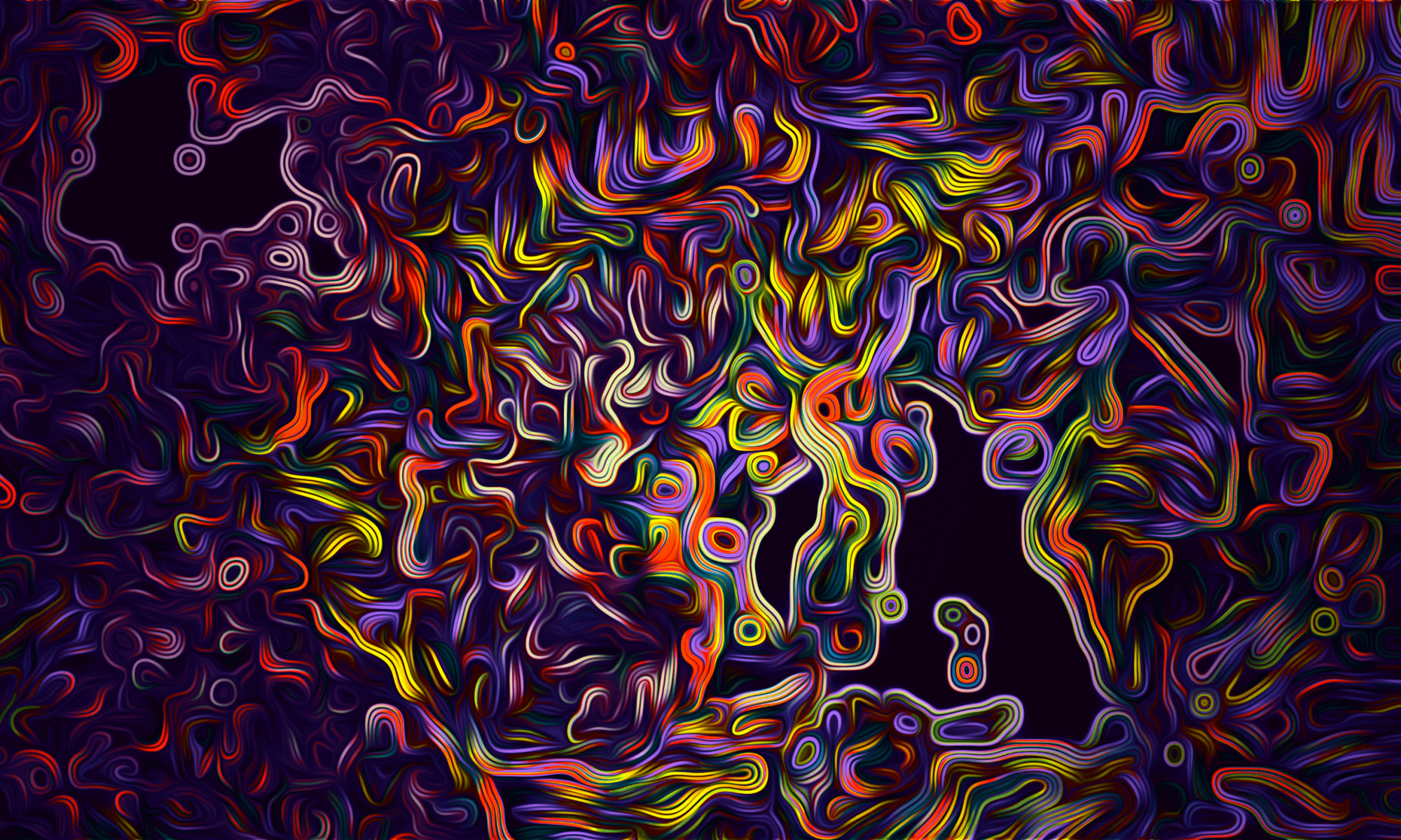 2000x1200 Resolution Floating Shapes HD 2000x1200 Resolution Wallpaper ...