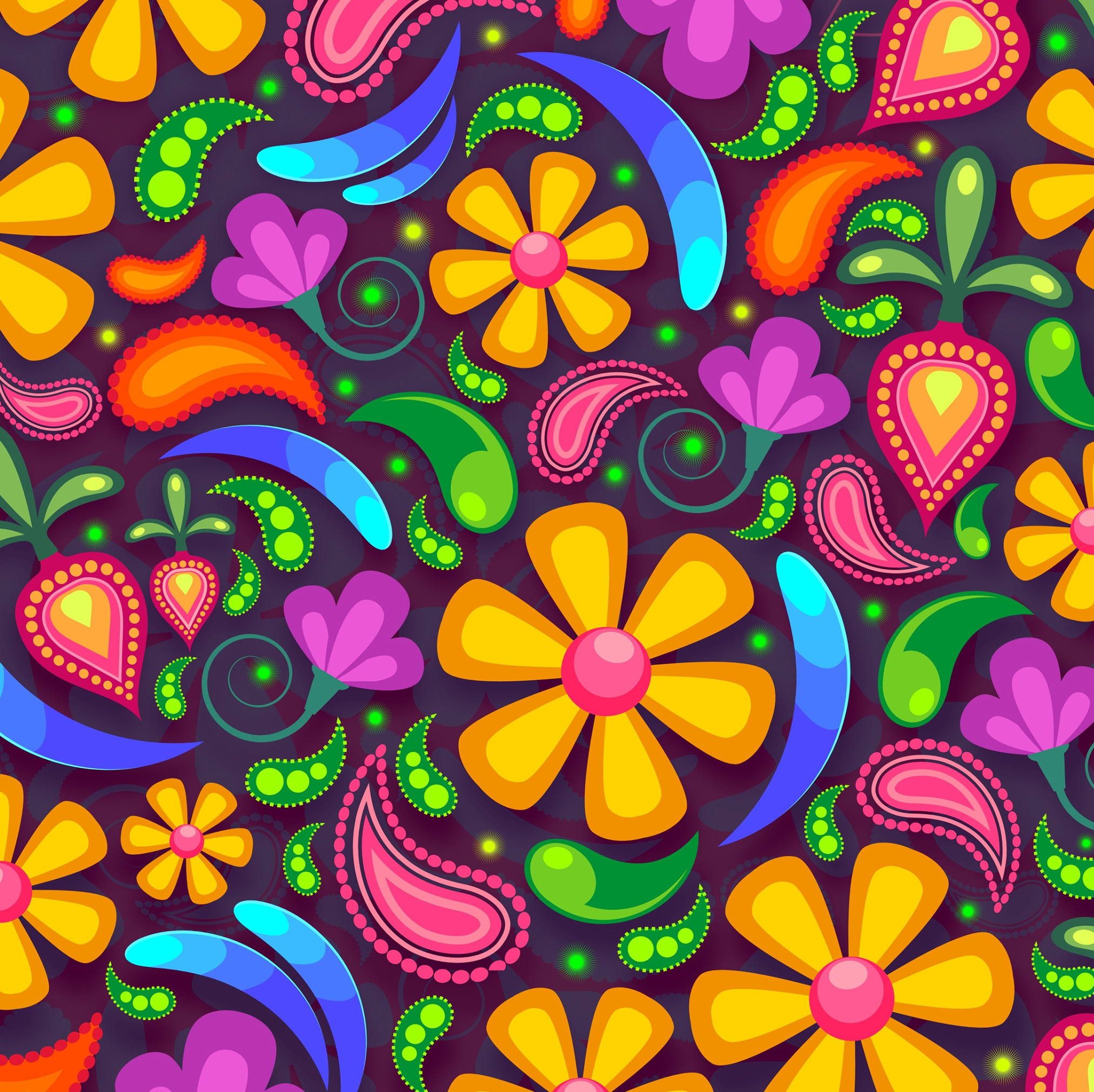 2025x2022 Resolution Flower 4K Pattern 2025x2022 Resolution Wallpaper ...