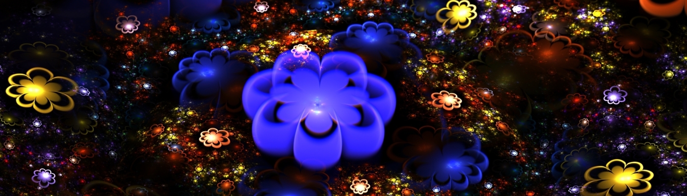 1400x400 flowers, background, dark 1400x400 Resolution Wallpaper, HD ...