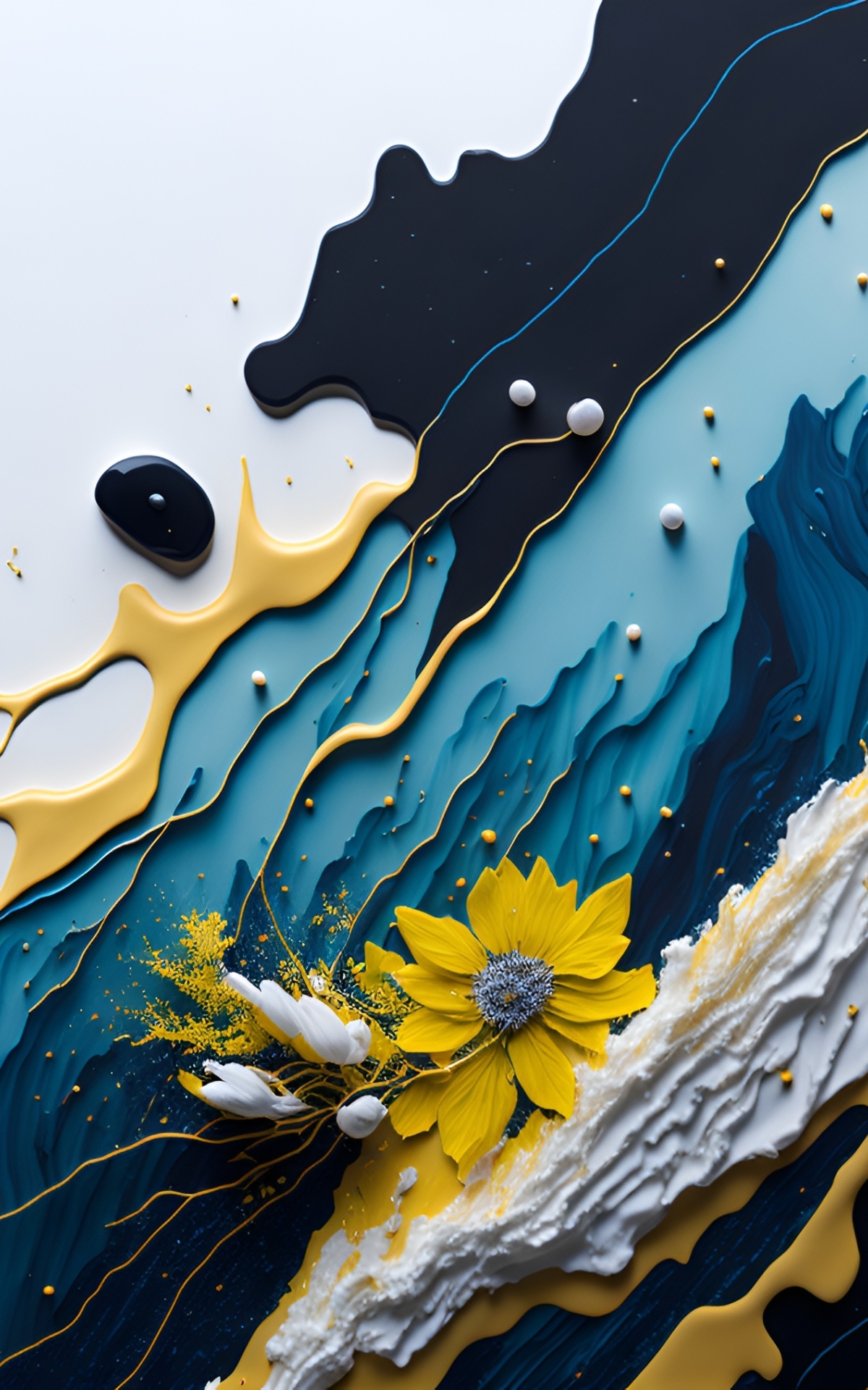 1200x1920 Resolution Fluid Landscape Art 1200x1920 Resolution Wallpaper ...