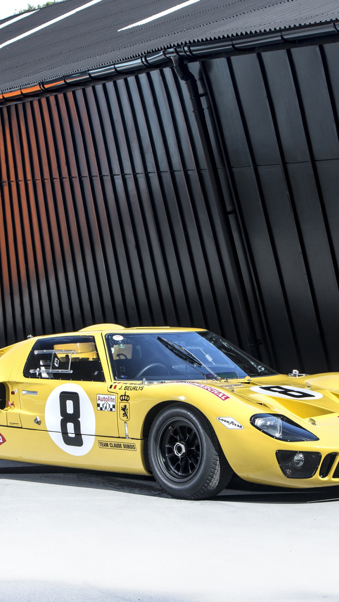 1082x1920 Resolution Ford GT40 Lightweight Race Car 1082x1920 ...