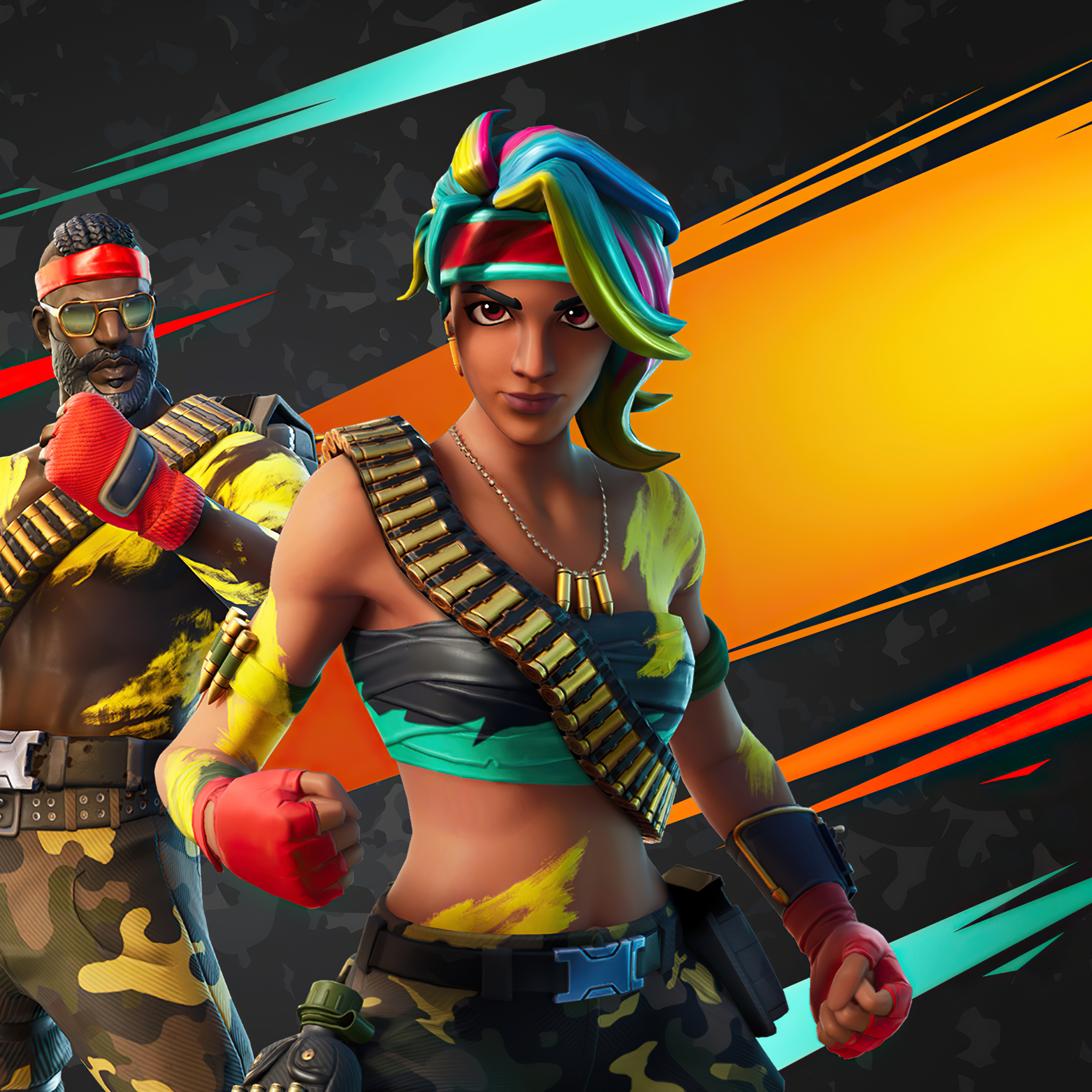 3840x3840 Resolution Fortnite Bandolier and Bandolette 3840x3840 ...