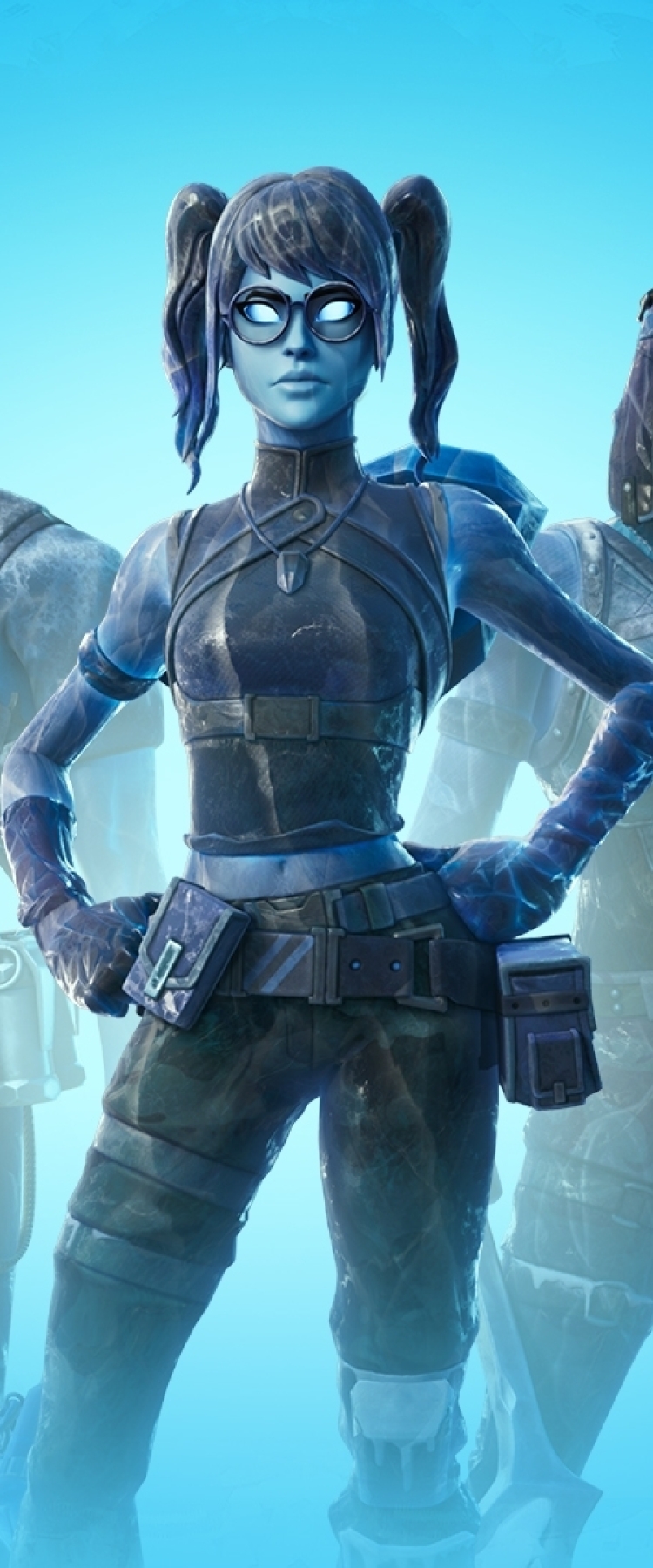 750x1800 Resolution Fortnite Black Ice Legends HD 750x1800 Resolution ...